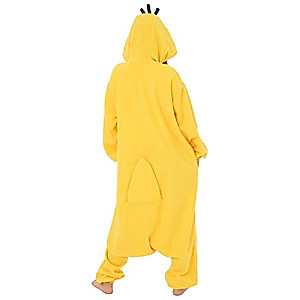 SAZAC Psyduck Pokemon Kigurumi - Onesie Jumpsuit Halloween Costume