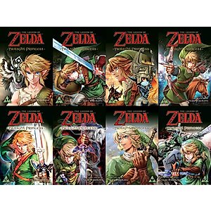 Legend of Zelda Twilight Princess Manga Vol. 1-8