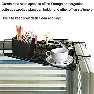 Gaweb Corner Plastic/Metal Freestanding Stackable Organizer Shelf for Bathroom,Iron Square Triangle Office Cubicle Corner Shelf Storage Rack Sundries Organizer - Triangle*