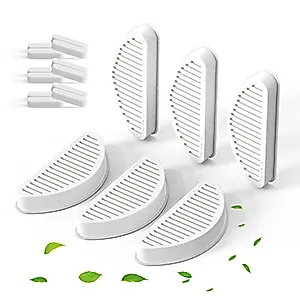 uahpet 6 Pack Replacement Filters & 12 Pack Replacement Filter Sponges for 67oz/2L Automatic Pet Fountain Cat Water Fountain Cat Water Dispenser