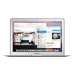 Mid 2017 Apple MacBook Air with 1.8GHz Intel Core i5 (13-inch, 8GB RAM, 256GB SSD) Silver (Renewed)