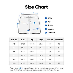 maamgic Mens Athletic Gym Shorts 5.5" Elastic Waist Casual Pajama Pocket Jogger Men Workout Short Pants Light Grey Shorts Large