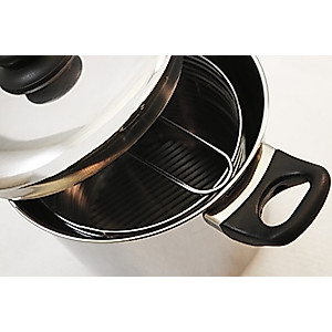 Excelsteel 6 Quart Stainless Steel Stove Top Deep Fryer