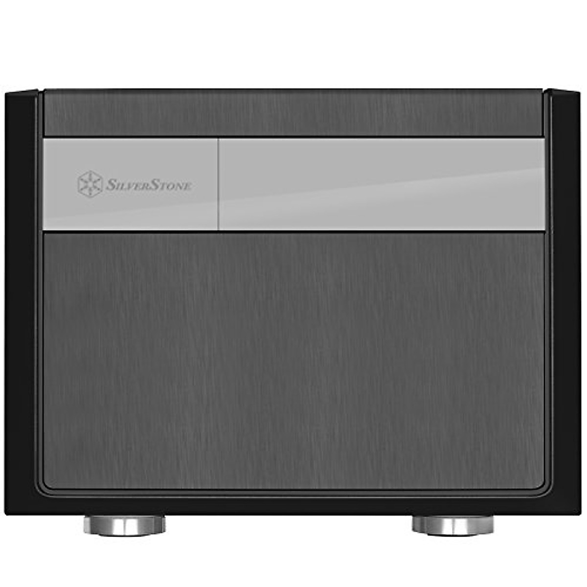 Silverstone Tek Micro-ATX, Mini-DTX, Mini-ITX Small Form Factor Computer Case, Compatible with ATX PSU Cases SG11B