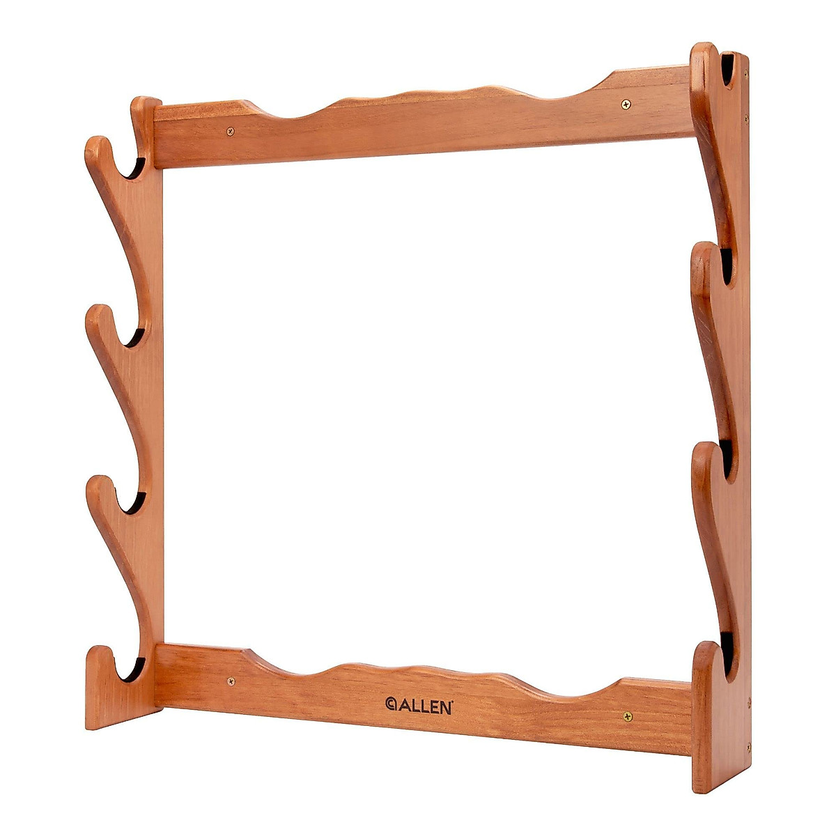 Allen Company unisex adult 4 Gun Collector Gun Rack, Wood, One Size US