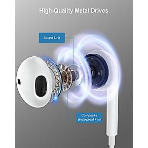 SKYCABLE USB Type C Headphones, 2-Pack, Wide Compatibility, Enhanced Audio Quality, Ergonomic Design, Convenient Remote Control & Microphone