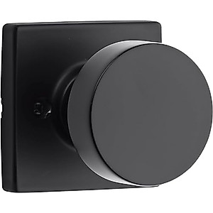 Cambie Passage Door Knobset - Matte Black