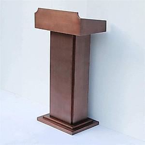 MObyat Lectern Podium Stand,Machinery Parts Lectern Podium Church Pulpit Or Ceremony Lecture Speech Teach Platform Standing Ideal for Sermons and Presentations