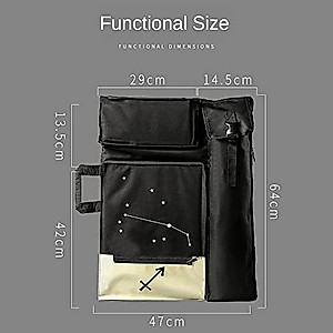 LUKEO Retro Painting Bag Multi-Function Double Shoulder Backpack Waterproof Outdoor Sketch Storage Tool