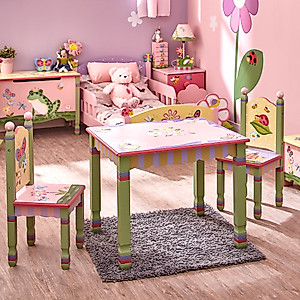 Fantasy Fields Table and Set of Two Chairs Magic Garden Kids Room Furniture