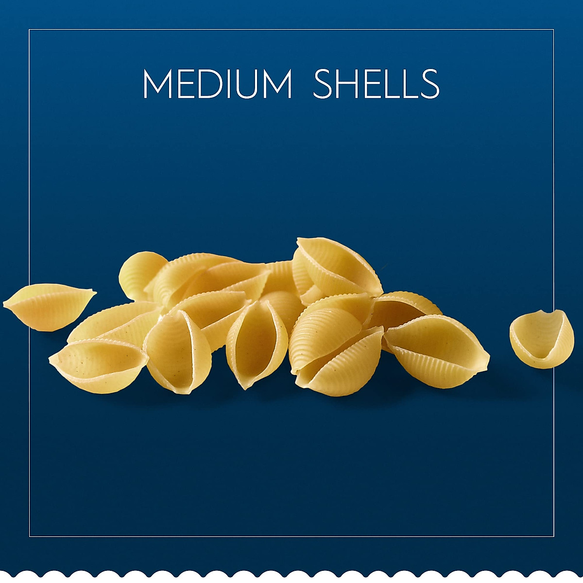 Barilla Medium Shells Pasta, 16 oz. Box - Non-GMO Pasta Made with Durum Wheat Semolina - Kosher Certified Pasta