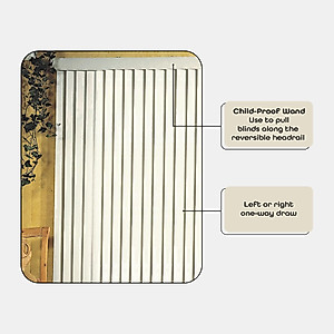 Vertical Hard Window Patio Blinds - White, 84" L x 78" W Ribbed & 3-1/2-Inch Vane - Easy Installation for All Patio Doors, Hardware Included - Aluminum Track for Durability, Anti-Static Slats