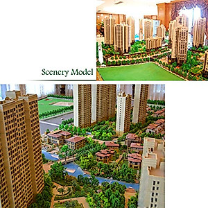 23Pcs Model Trees Scenery Model Plastic Artificial Layout Rainforest Diorama, Building Model Trees, Fake Trees for Projects Model Train Railways Architecture Landscape