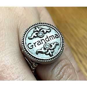 Snap Jewelry Stretch Ring Silver Plated fits 18-20mm Standard Size Ginger Style Charms My Prime Gifts