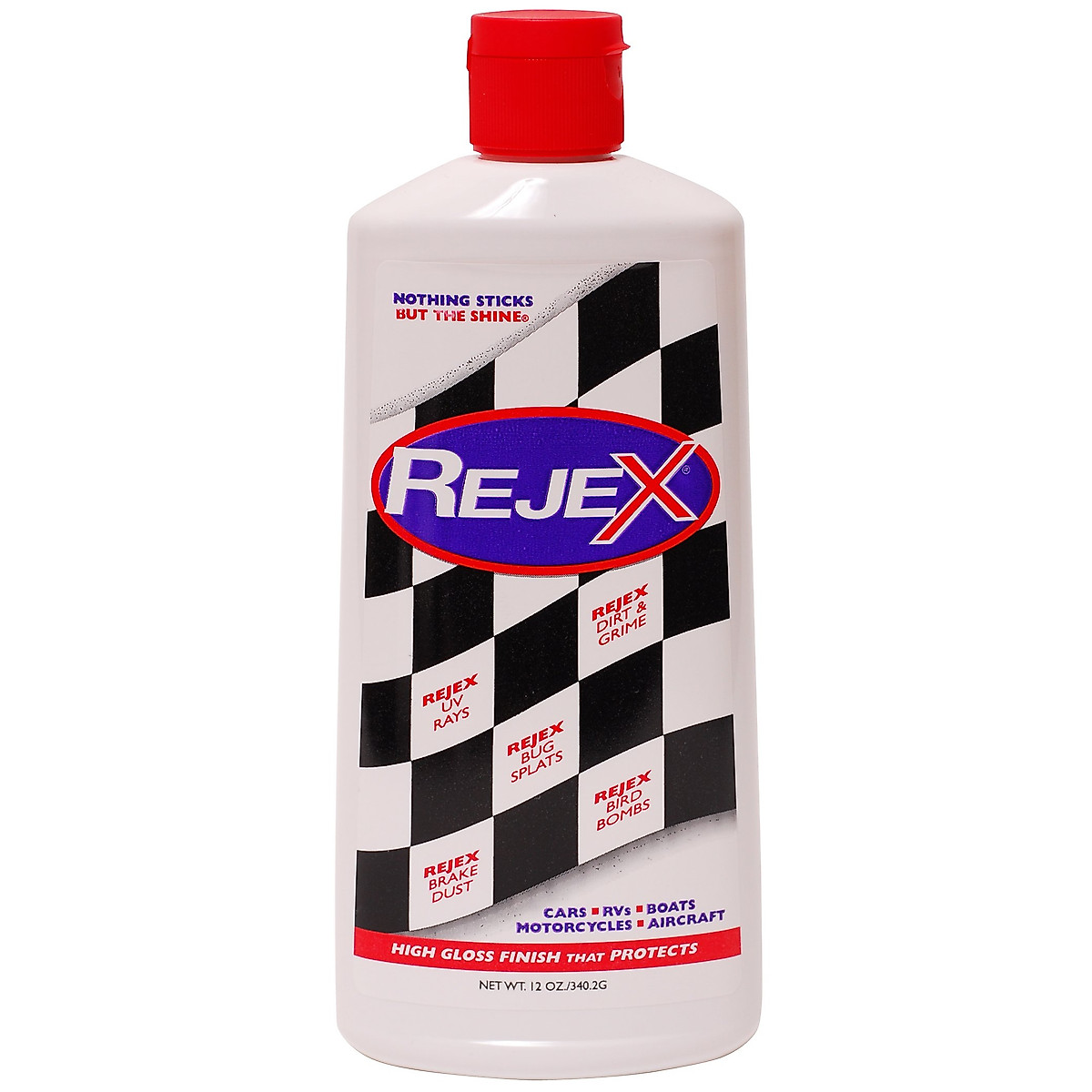 RejeX Corrosion Technologies 61001 (12 fl oz) – High Gloss Finish That Protects | for All Vehicles | Synthetic Paint and Surface Sealant | Lasts 2X Longer Than Any Wax | Nothing Sticks But The Shine!
