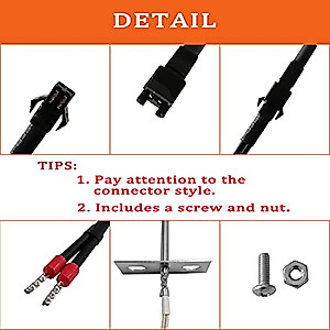 Replacement RTD Temperature Probe Sensor for Most Pit Boss 700& 820 Series Wood Pellet Smoker Grills, RTD High-Temperature Meat Barbecue Probe Sensor