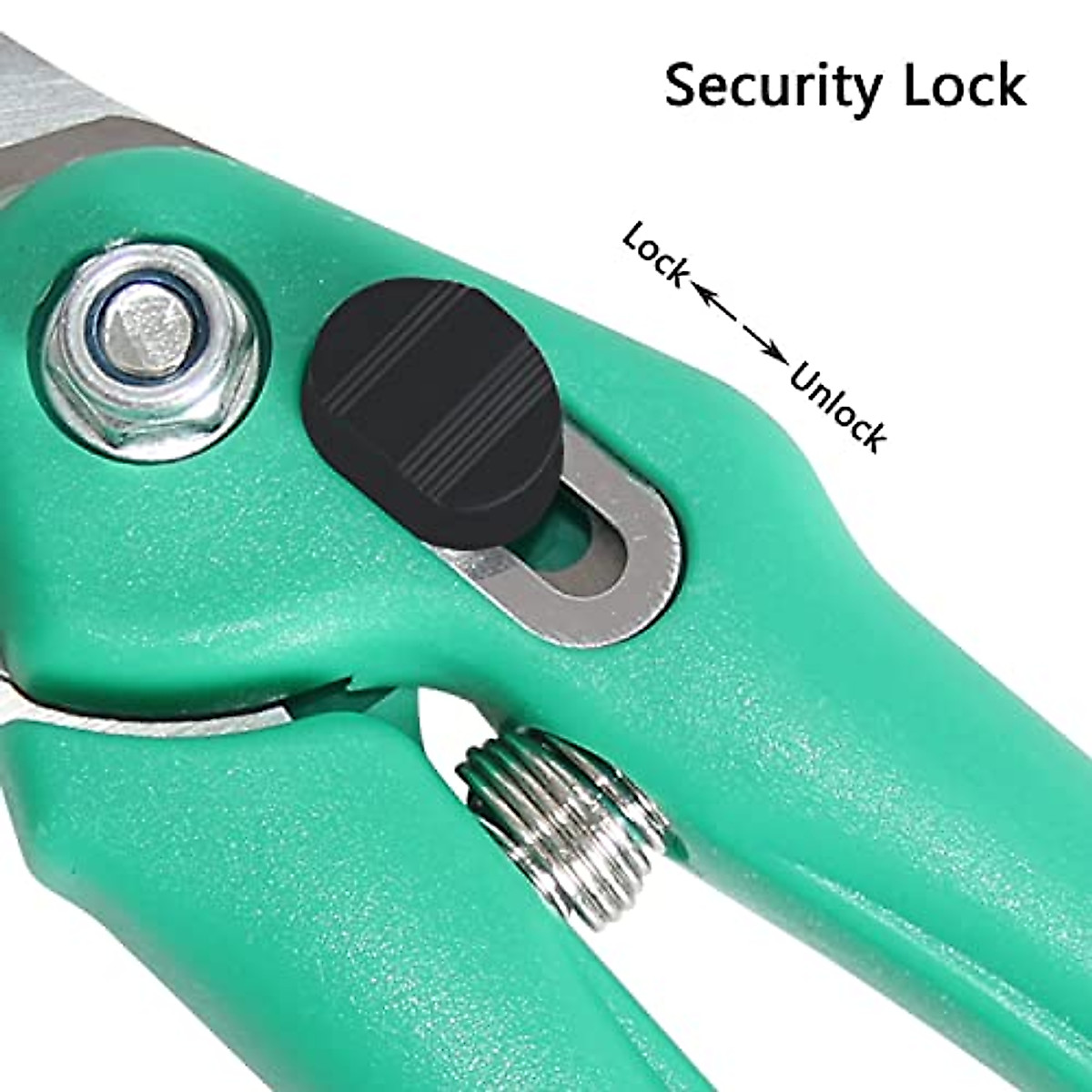 Madotree 8 inch Garden Pruning Shears,SK5 Blade Pruning Scissors,For Cutting Flowers, Trimming Plants, Bonsai and Fruits Picking