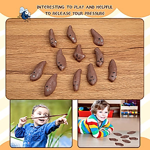 Jerify 24 Pieces Christmas Finger Slingshot Toys Fake Toy Ornament Slingshot Gag Toys Fingers Stretchy Funny Rubber Good for Halloween Flying Games and Party Favors