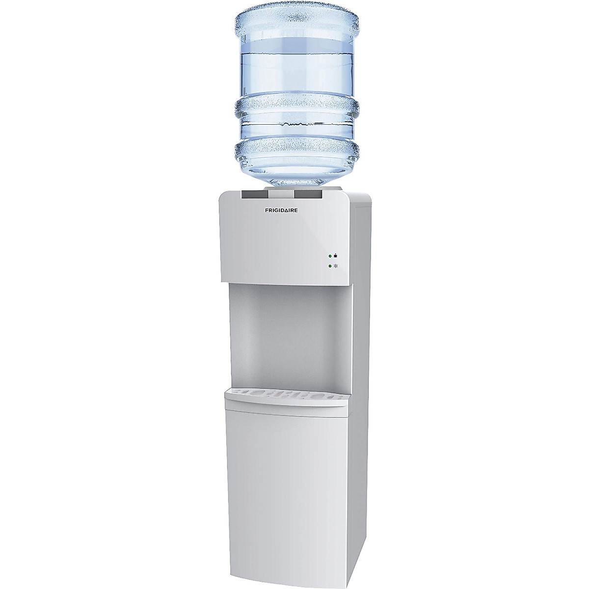 Frigidaire Water Cooler/Dispenser in White, Standard and New Wave Enviro 5-Gallon BPA Free TritanTM Bottle