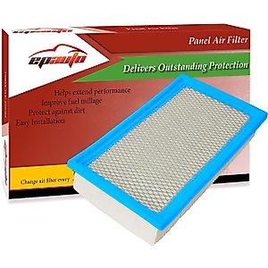 EPAuto GP242 (CA10242) Replacement for Ford/Mazda/Lincoln/Mercury Panel Engine Air Filter for Edge(2007-2014),Explorer Gas(2011-2022),Flex(2009-2019),Taurus(2010-2019),MKT(2010-2019)