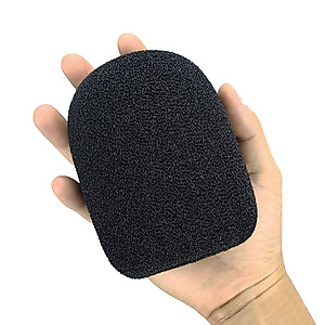 AT2020 Pop Filter Foam Cover - Large Mic Windscreen for AT2020 AT2020USB+ AT2035 Condenser Microphone to Blocks Out Plosives