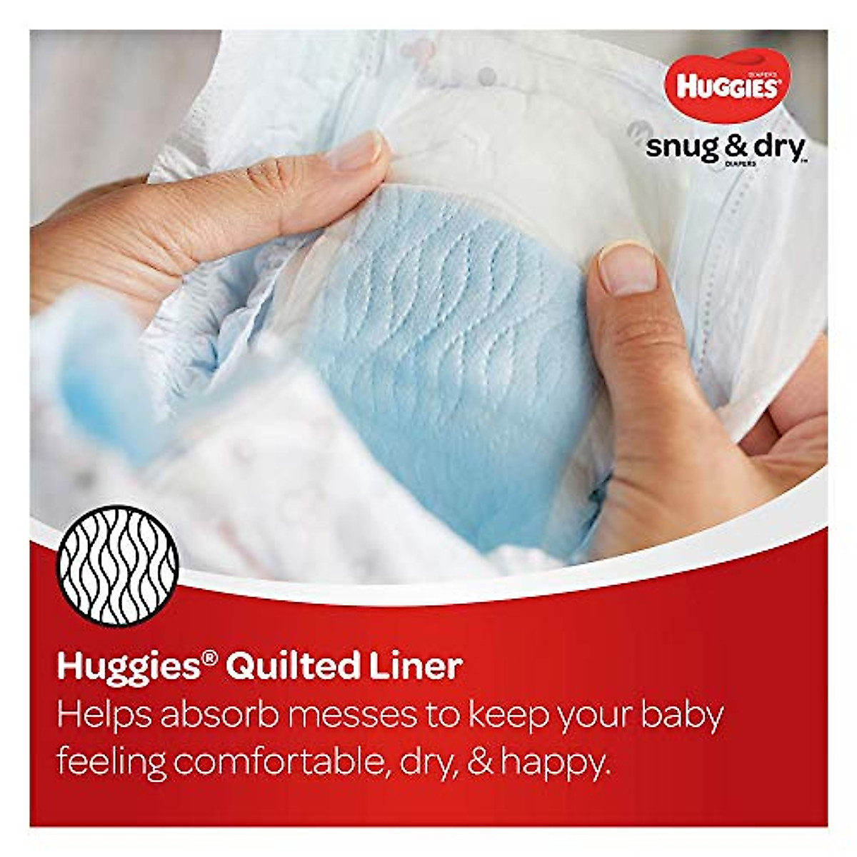 Huggies Snug & Dry Baby Diapers, Size 5, 25 Ct