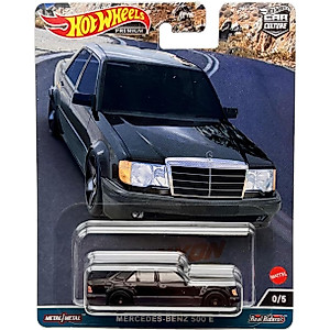 Hot Wheels 2023 Car Culture Canyon Warriors Mercedes Benz 500 E Chase 0/5 Diecast Vehicle