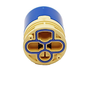 T and T 40mm Ceramic Pressure Balance Cartridge JL02BJ Blue, Red