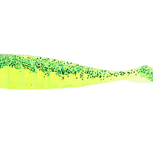 Velaurs Silicone Fishing Bait, Artificial Fishing Bait Feel Comfortable for Saltwater for Freshwater for Anglers(Oil Green)