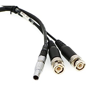 Uonecn Sound Devices XL-LB2 Timecode Input Output Cable 5 Pin Male to BNC