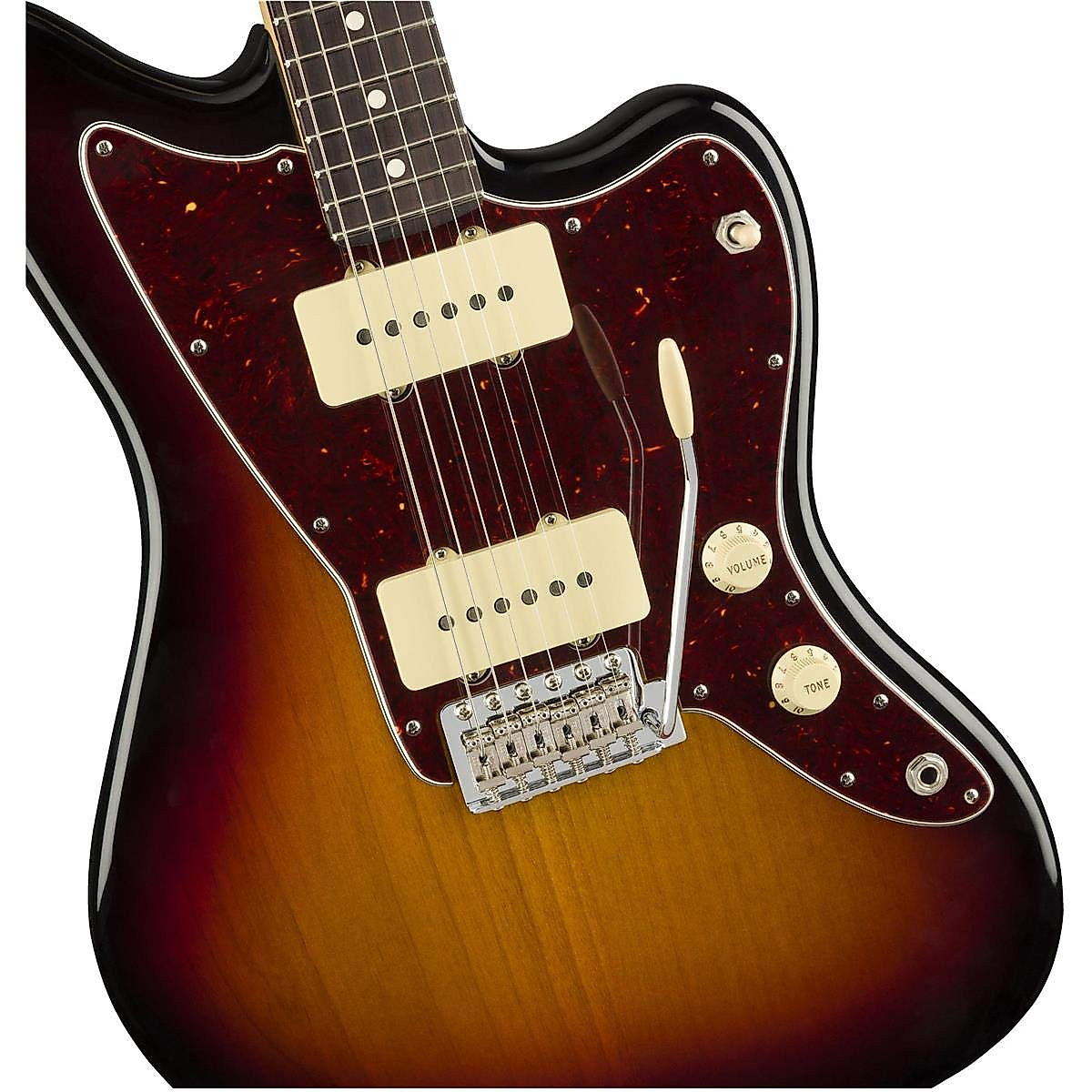 Fender 6 String Solid-Body Electric Guitar, Right, 3-Tone Sunburst (0115210300)