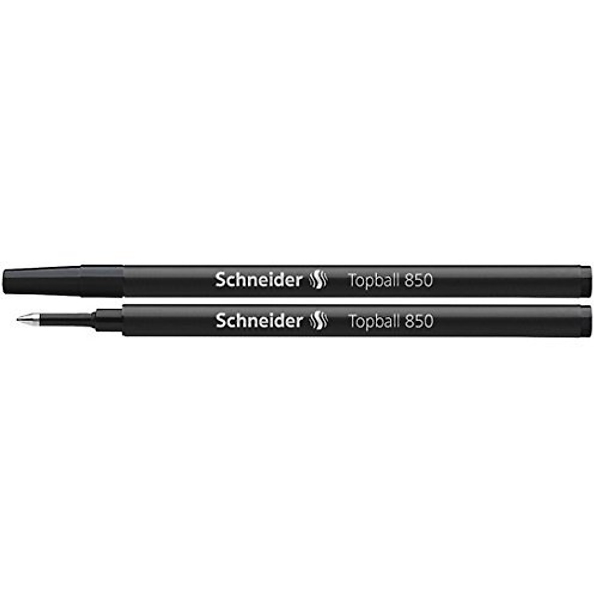 Schneider Topball 850 Five Black and Five Blue RB refill pack [10 refills total]