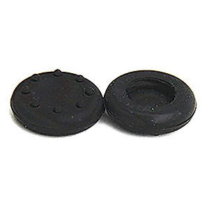 Neuvikter 4 Pcs for PS4 PS3 PS2 Xbox 360 ONE Controller Rubber Silicone Cap Thumbstick Thumb Stick X Cover Case Skin Joystick Grip Grips (Black)
