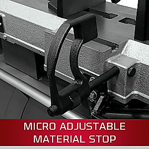 JET HVBS-712D, 7" x 12" Deluxe Metal Bandsaw, 4 Speed, 3/4HP, 1Ph 115/230V (414560)