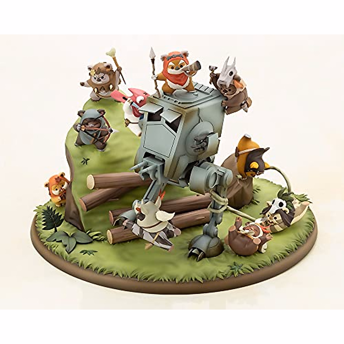 Kotobukiya Star Wars: Return of The Jedi: ARTFX Artist Series Battle of Endor The Little Rebels Statue, Multicolor (SW181)