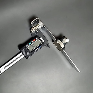 Sliding Glass Door Ratchet Lock Keyed Alike with Chrome Finish for Display Case Showcase Cabinet Closet (Same Keys)