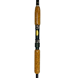 EatMyTackle Blue Marlin Spinning Rod | Saltwater Fishing Rod (12-15lb. Slow Action, 7ft)