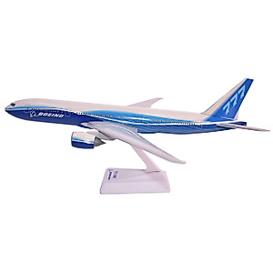 Flight Miniatures Boeing Demo (04-Cur) 777-200 1:200 Scale - Plastic Snap-Fit Model Airplane - Collectible Replica of Boeing Aircraft Part #ABO-77720H-029