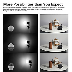 Godox ML-CD15 Diffusion Dome for Godox V1 AD100PRO AD200PRO V860III V860II V850II TT685II TT685 TT600 TT560II TT520II TT660S AD200 ML30 ML30Bi ML60 ML60Bi AD300PRO AD400PRO