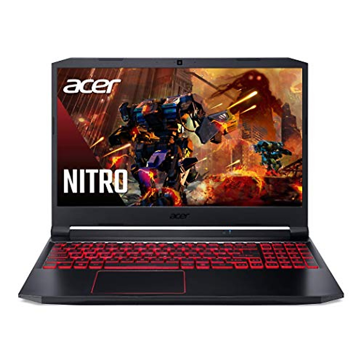 Acer Nitro 5 Gaming Laptop, 10th Gen Intel Core i5-10300H,NVIDIA GeForce GTX 1650 Ti, 15.6" Full HD IPS 144Hz Display, 8GB DDR4,256GB NVMe SSD,WiFi 6, DTS X Ultra,Backlit Keyboard,AN515-55-59KS