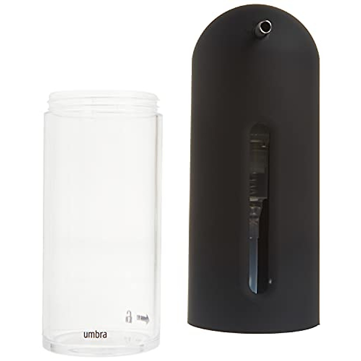 Umbra - 330190-040 Penguin Pump, Kitchen Soap Dispenser, Also Works with Hand Sanitizer, 12 oz (355 ml), Black