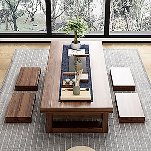FMXYMC Japanese Tatami Table - Versatile Floor Furniture