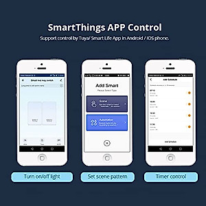 Sparkleiot Zigbee Smart Home WiFi Wireless Remote Switch Breaker, LED Light Controller, DIY Relay Module,Compatible with Alexa & Google Home Assistant,Hub Required