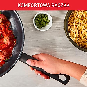 Tefal B56419AZ, Cookware, Wok 28cm, Black/White