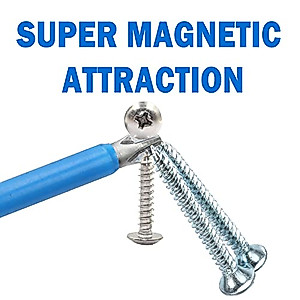 Aleric Magnetic Anti-slip Drill Bit - PH2 Bits Set,Anti Slip Screw Extractor and Magnetic Screwdriver Bit Set,S2 Alloy Steel Magnetic Screw Bits Hand Tools 7Pcs,Electric Cross Single double head Bits