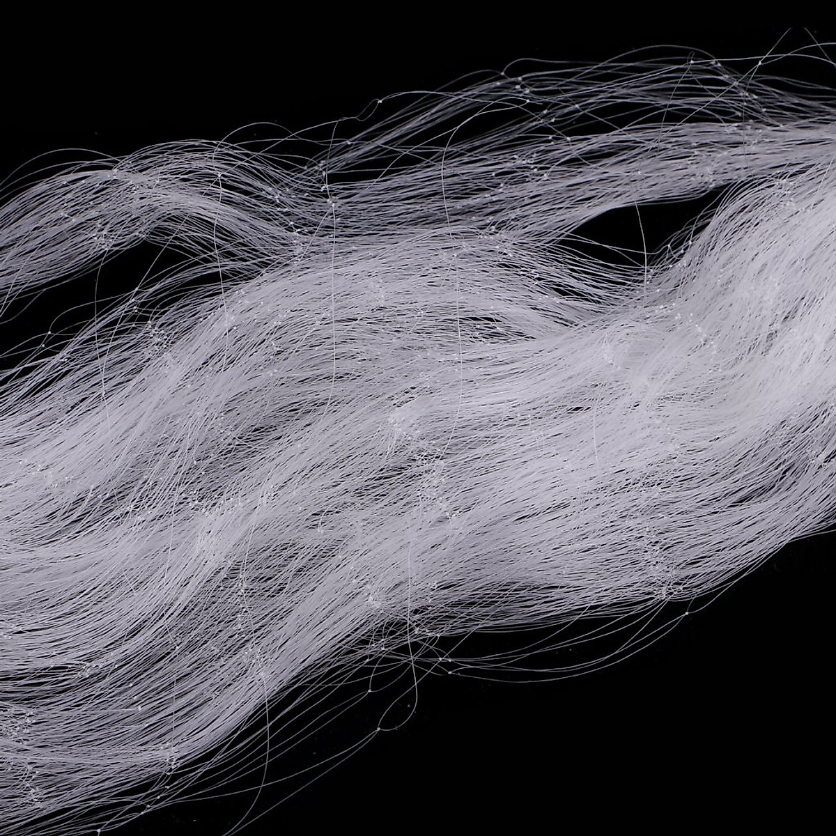 LoveinDIY Fishing Tool 2x2cm,3x3cm,4x4cm Mesh Hole 25mx1.2m Fish Gill Monofilament Net, Hole Size 4x4cm