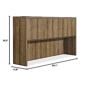 Lorell Chateau Series Walnut Laminate Desking