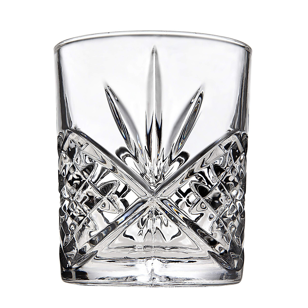 Godinger Dublin Double Old Fashioned Glasses, 11oz, Set of 4