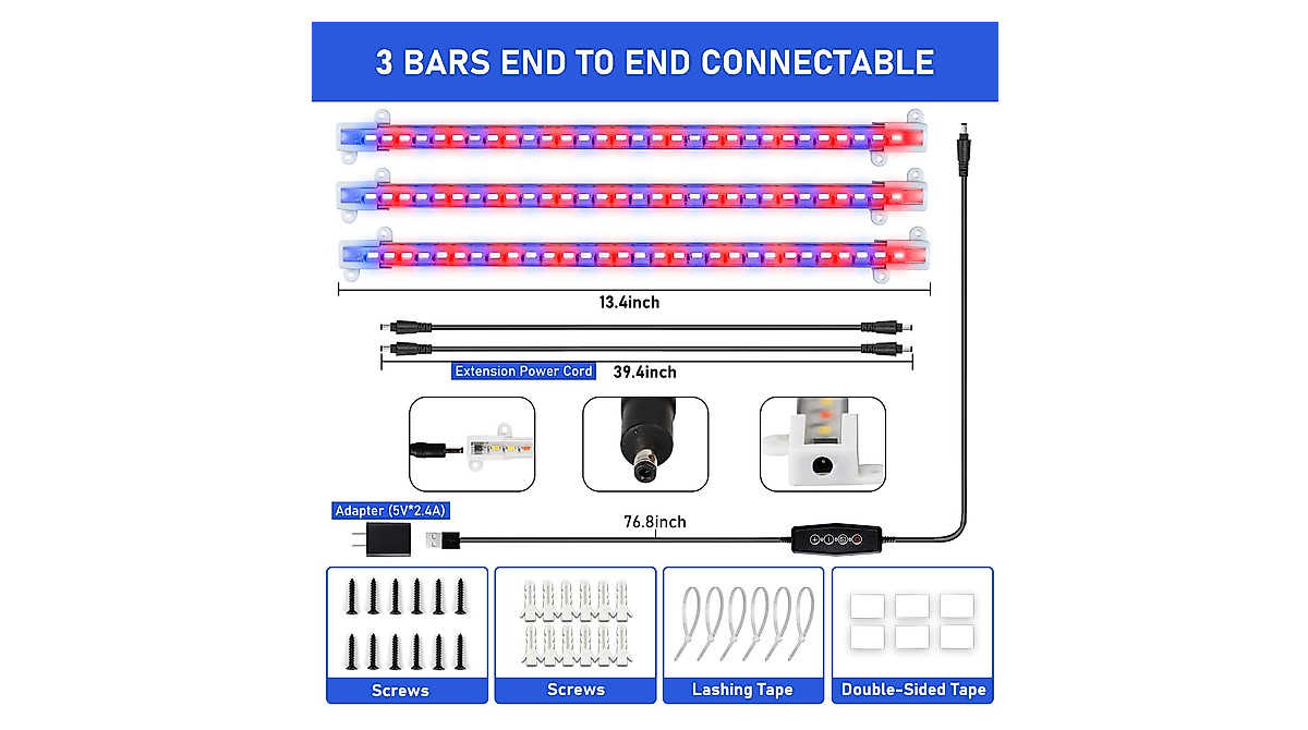 GYTF LED Grow Light Strips for Indoor Plants