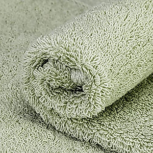 Wash Clothes for Bathroom - Cotton Face Towels Washcloths Bulk for Men or Women, 12 Pack Ultra Soft Bath Towels Set, Absorbent Hotel-Spa-Kitchen Multi-Purpose Face Cloth, Bath Wash Rags